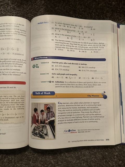 Prentice Hall Mathematics, Pre-Algebra (Hardcover, Student edition) for ...