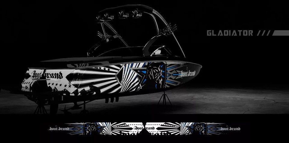 Design Your Dream Boat (Any Brand)! Custom Boat Wraps, Graphics ...