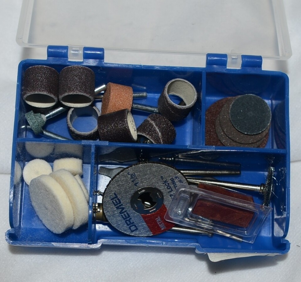 Dremel Tool 4000 Series Corded Gray Hard Toolbox 39 Accessories ...