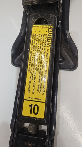 1995 - 1998 CHEVY GMC TRUCK Sierra Silverado Emergency Scissor Jack OEM ...