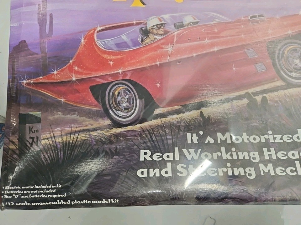 Lindberg DIAMOND DUSTER 1:12 Scale Motorized Model Kit 73052 NEW Box ...