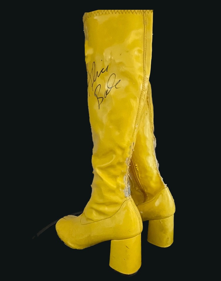 "VRHTF NHRA COOL SIGNED BY ALICE BODE'S BOB BODE'S BACK UP GIRL BOOTS ...
