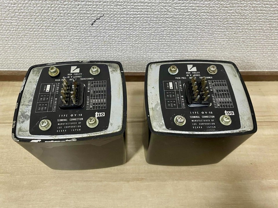 Luxman OY 15 Output Transformer 3.5K Pair Tube Amp Hi-Fi Audio SE Japan ...