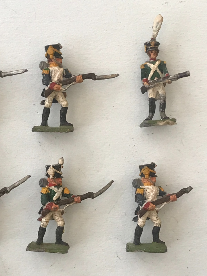 20 Minifigs Hinchliffe etc Napoleonic French Marine Advancing 25mm ...