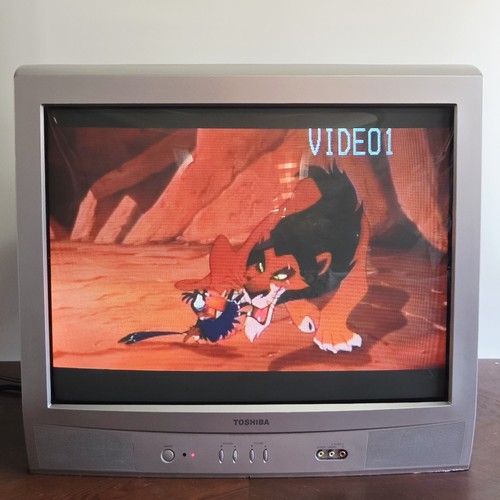 Toshiba CRT TV 27" 27A34 A-Series Curved Screen Component S-Video ...