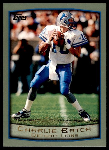 1999 TOPPS CHARLIE BATCH DETROIT LIONS #240 | eBay