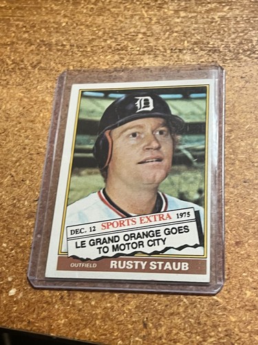 1976 Topps Baseball # 120T Traded Rusty Staub | eBay