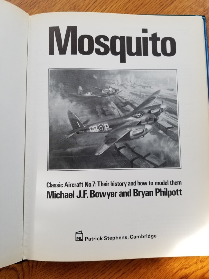 Mosquito: Classic Aircraft # 7, by Michael Bowyer and Bryan Philpott ...
