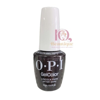 OPI GelColor GC W42 LINCOLN PARK AFTER DARK 15mL/ 0.5oz UV LED Gel ...