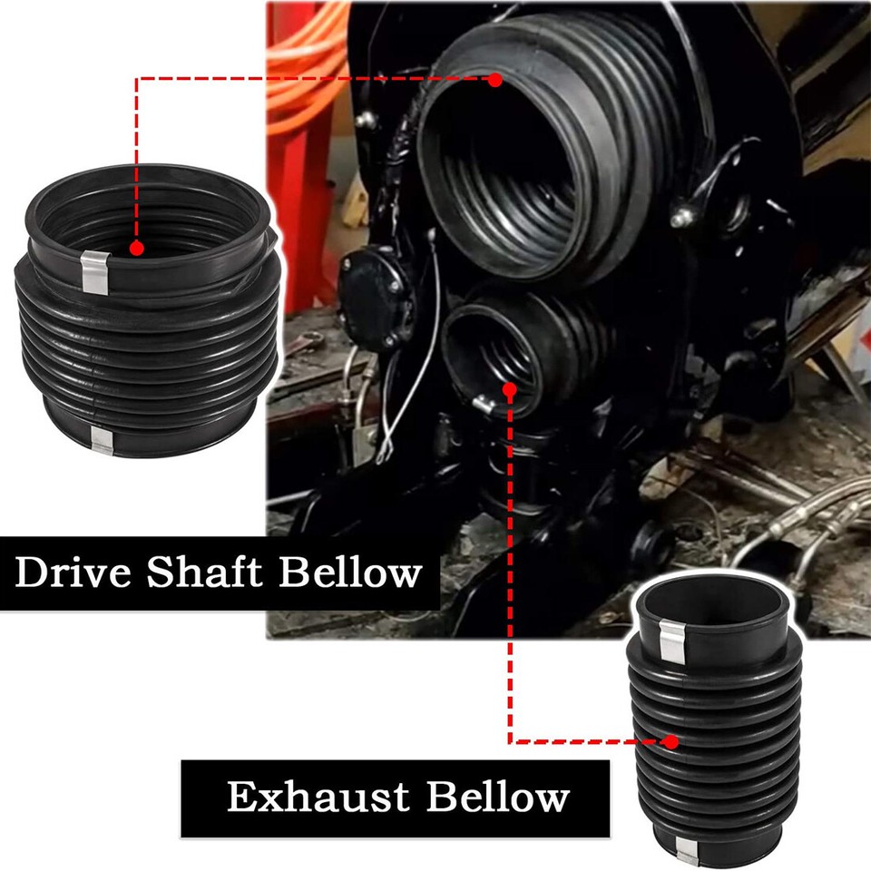 Mercruiser Alpha 1 One Gen II 2 Transom Service Kit Gimbal Shift Cable ...