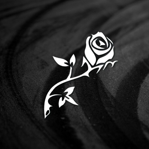 Tribal Rose Car Sticker Decal - Funny Bumper or Window Vinyl Die Cut ...