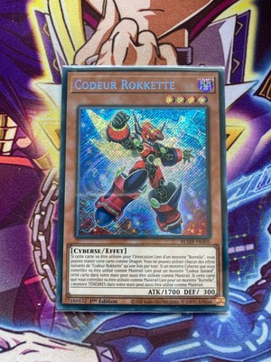 Yu-Gi-Oh! Codeur Rokkette BLMR-FR006 1st / Secret Rare | eBay