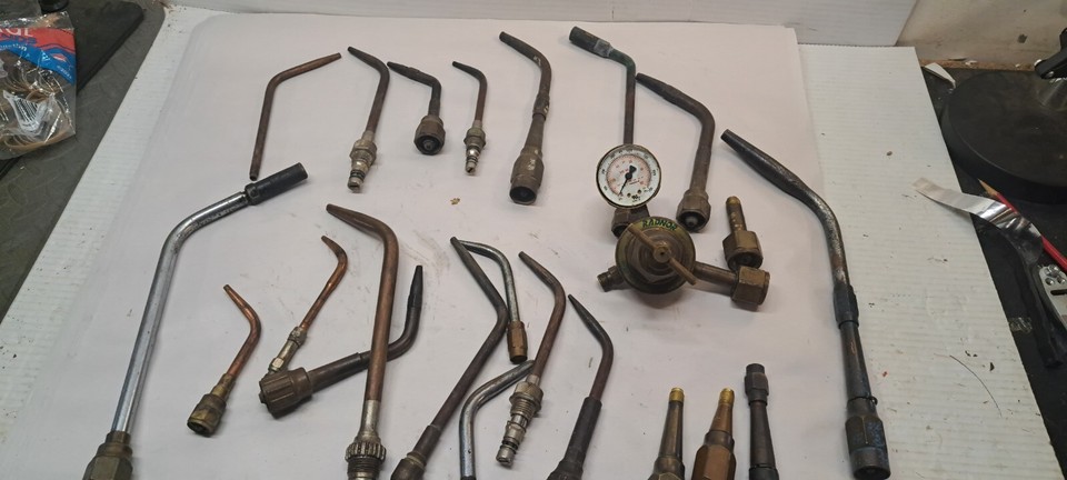Lot Of Oxweld W17 & 22 Welding Brazing Torch Tip Head W17 & 22, and ...