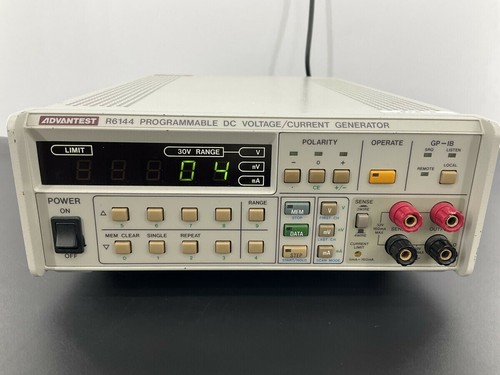 ADVANTEST R6144 Programmable DC Voltage & Current Generator | eBay ...