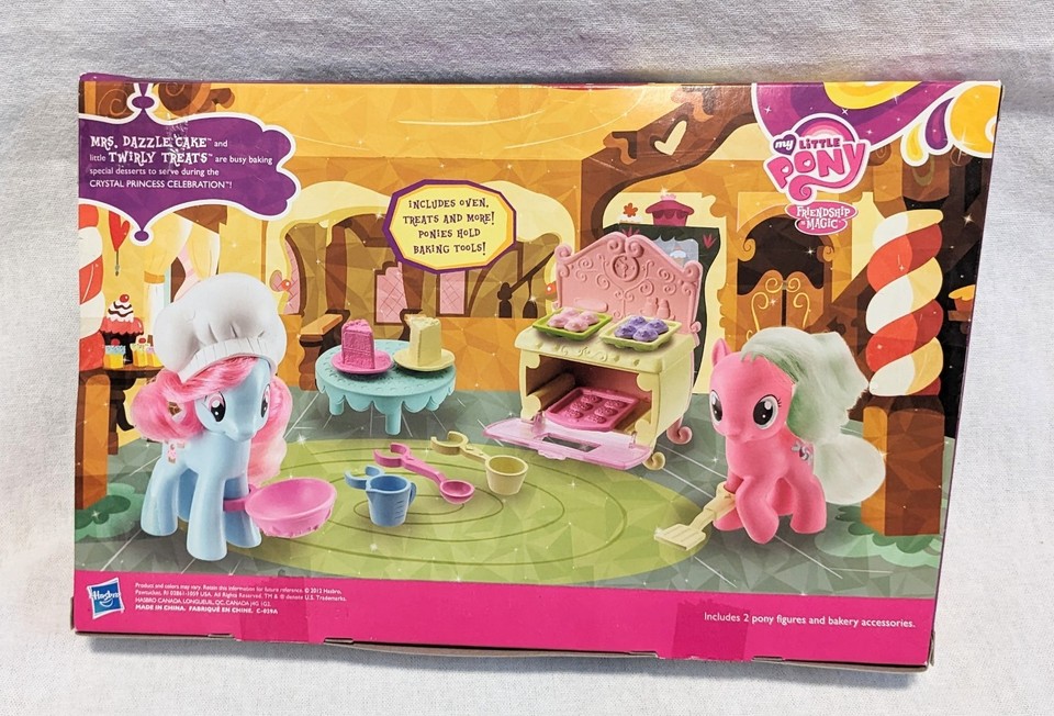 My Little Pony Princess Celebration Bakery Playset Dazzle Cake Twirly ...