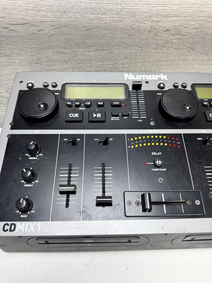 Numark CD Mix 1 Profi CD Mischpult. UNGETESTET OHNE KABEL.! | eBay.de