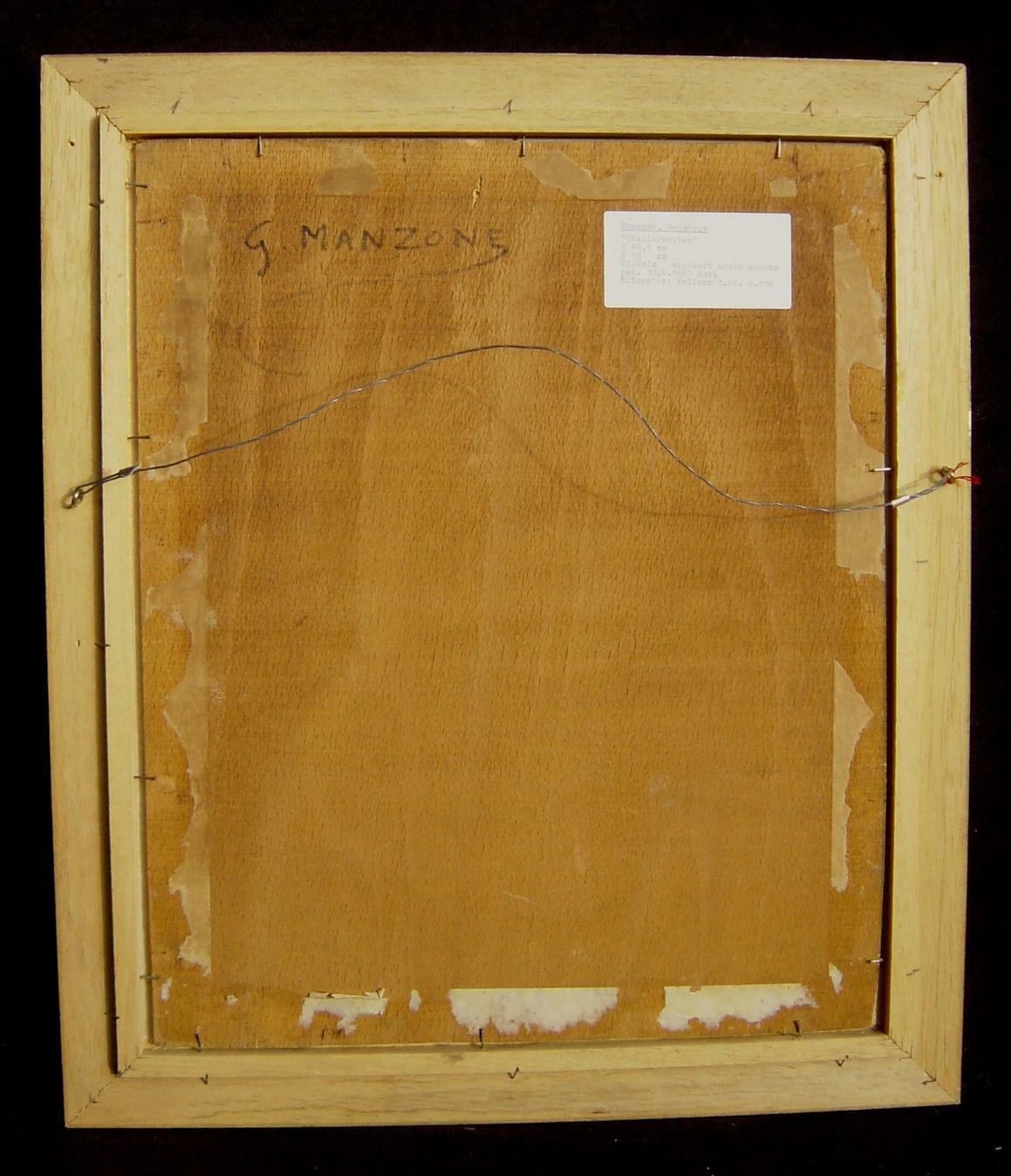 Giuseppe Manzone 1887- Turin ? / Stahlkocher / Stahlarbeiter / Sammlung ...