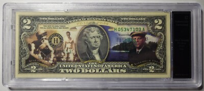 $2 Federal Reserve Note - JFK Legacy Collection (PT-109 & PT-59) | eBay