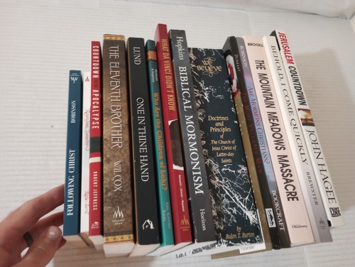 Lot Of 14 Religious Spiritual LDS Mormon Political Prophecy Books ...