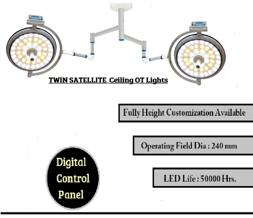 Dual Head OT Room Light Examination OT Light Operation Theater Surgical ...