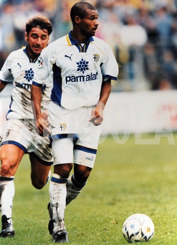 Altes Pressefoto Fußball Serie A 1997-98 Parma Ferreira Zè Maria Druck ...