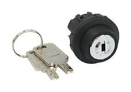 OPERATOR, KEY SELECTOR SW/2POS/BLACK BEZEL, Switch Components CW1K-2A ...