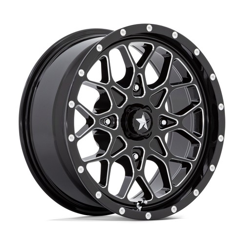 MSA Portal 15" Wheels Milled 32" Intersect Tires Honda Pioneer 1000 ...