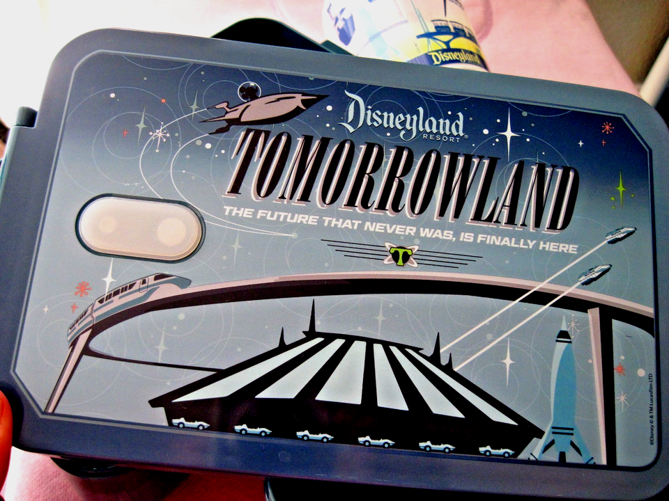 Disneyland Cup Tomorrowland Skyline Terrace Bento Box Disney 70th ...