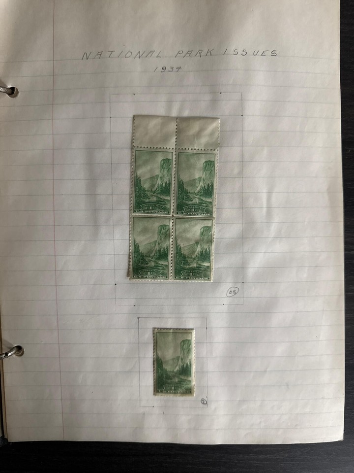 US Old Remainder Collection in Worn Acme Binder Mint/Used | eBay