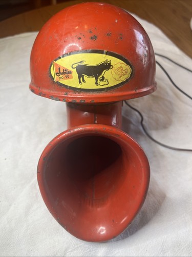 Bull Horn Jubilee #90 Works Get Long Blare Cow Horn Hot Rod Custom ...