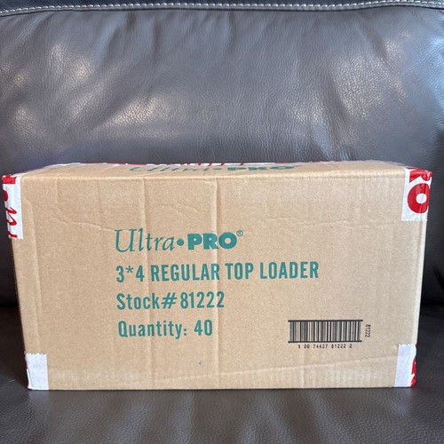1000 Ultra Pro Regular 3x4 Toploader sealed case Brand New top loader ...