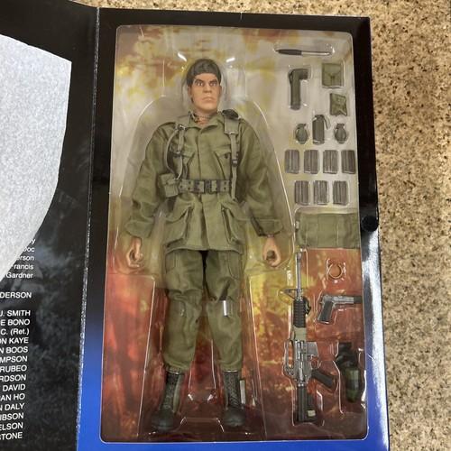 PLATOON 5502 Willem Dafoe as Sgt. Elias 12" Figure Sideshow Toy - NEW ...