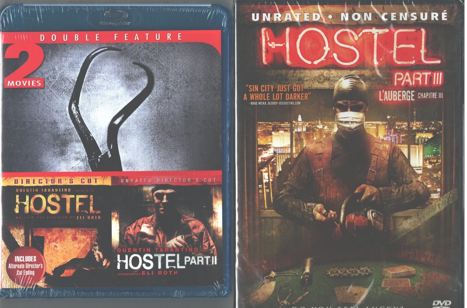 HOSTEL 1-2-3-Complete Horror Trilogy Classic-Unrated Version-NEW USA ...