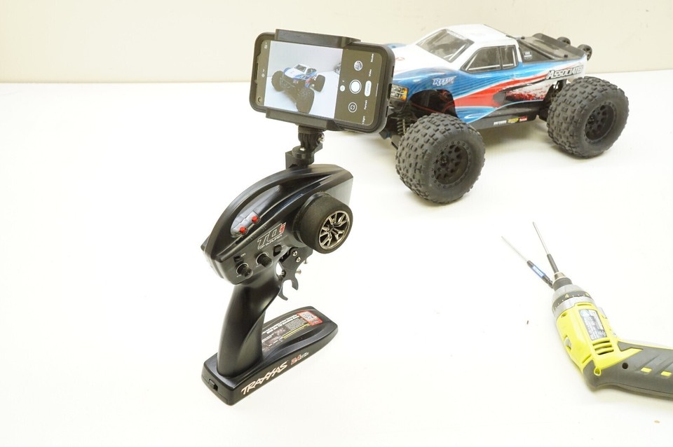 Smartphone Telemetry Holder Phone Mount for Traxxas TQi 2.4ghz RC ...