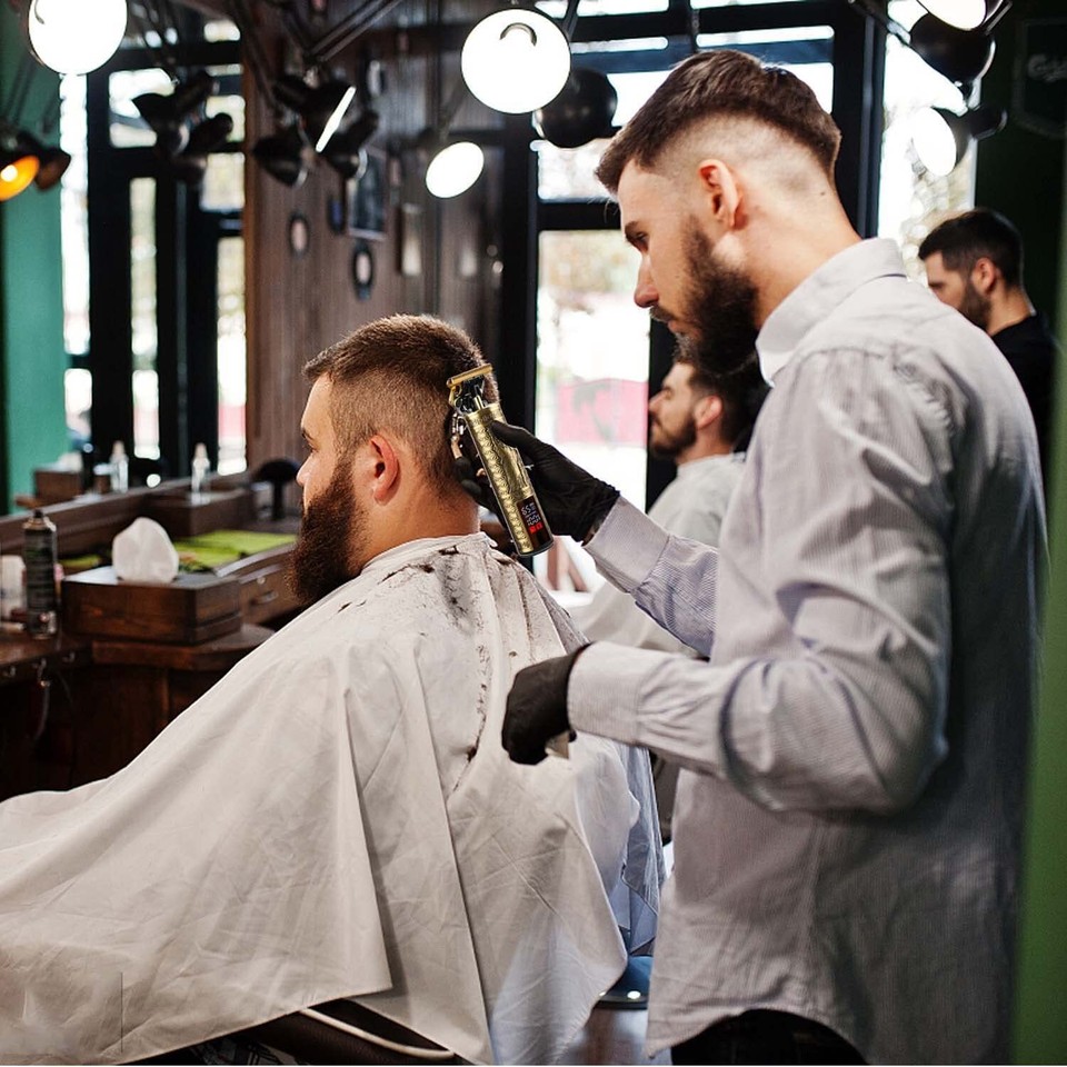 Professional Hair Trimmer Clippers Cutting Beard Cordless Barber ...
