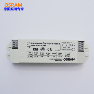 OSRAM QTz8 1x18/220-240 QUICKTRONIC T8 18W Lamp Ballast Fluorescent ...
