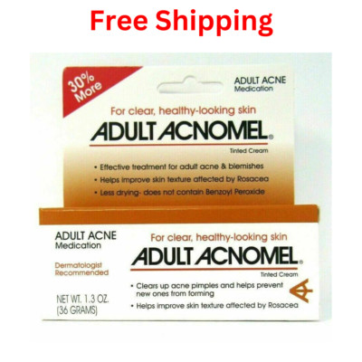 Adult Acnomel Tinted Cream Acne Medication 1.30 Oz 36 G 38485911610 | eBay