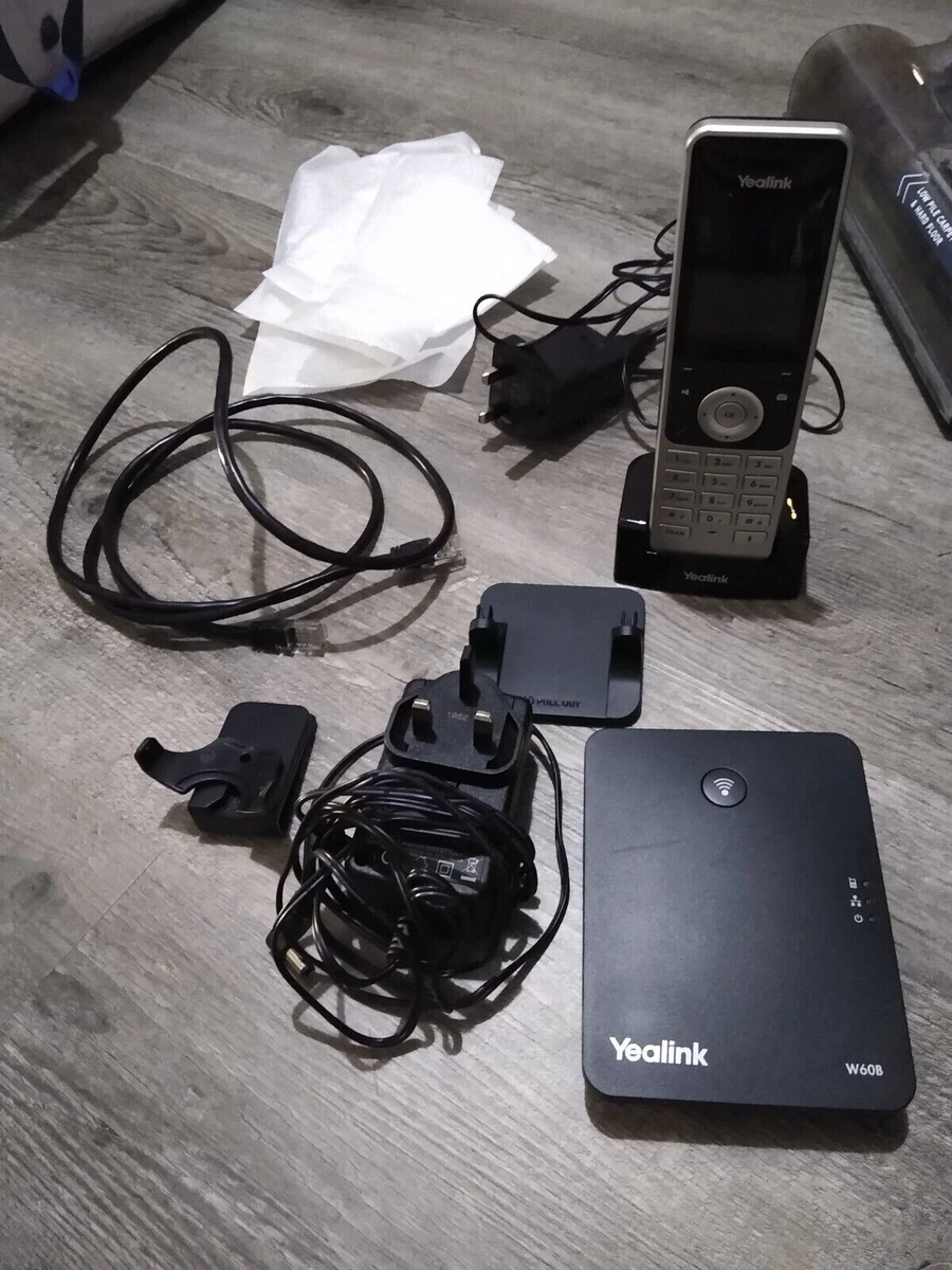 Yealink W60P Cordless DECT IP Phone (Unboxing And Setup), 41% OFF