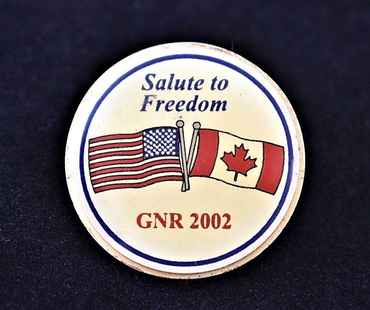 Guns N' Roses Salute to Freedom GNR 2002 Lapel Backpack Trading Tie Hat ...