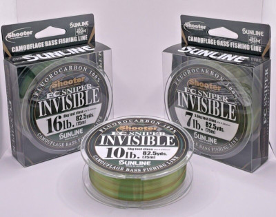 Sunline Shooter FC Sniper Invisible Fluorocarbon Fishing Line | eBay