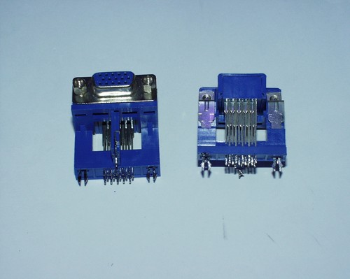 1 Stück VGA Print PCB mounting Einbaustecker hoch | eBay.de
