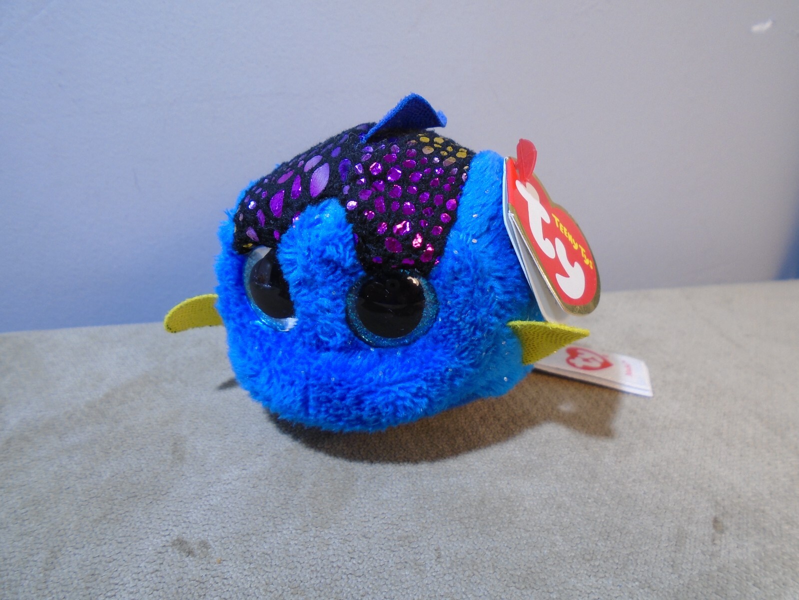 TY TEENY Ty’s MADIE THE BLUE FISH STACKABLE PLUSH (MA1242) | eBay