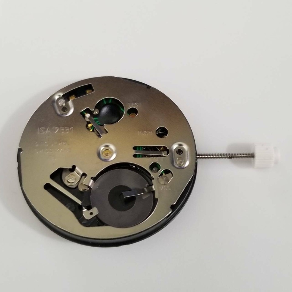 25.6mm Quartz Movement 3 Hands Date @ 3 For ISA 2331/103 Watch ...