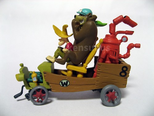 KONAMI Wacky Races the Arkansas Chuggabug 8 Lazy Luke and Blubber Bear ...