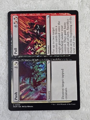 MTG Push Pull #309 Murders at Karlov Manor Magic Gathering Card U NM | eBay