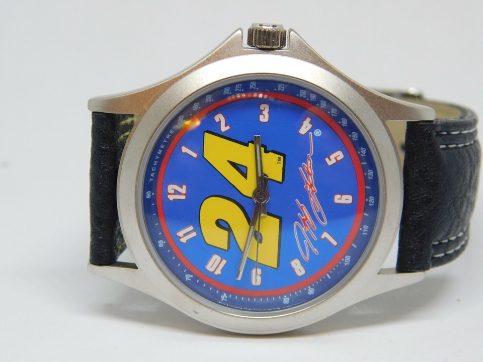 Sportm Jeff Gordon 1998 Genuine Leather Quartz Analog Unisex Watch New ...