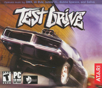 TEST DRIVE Atari Street Racing Sim Classic Muscle Car PC Game - BRAND ...
