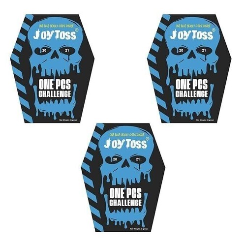 JOYTOSS One Pcs Chips Challenge NEW BLUE (Pack of 3) | eBay
