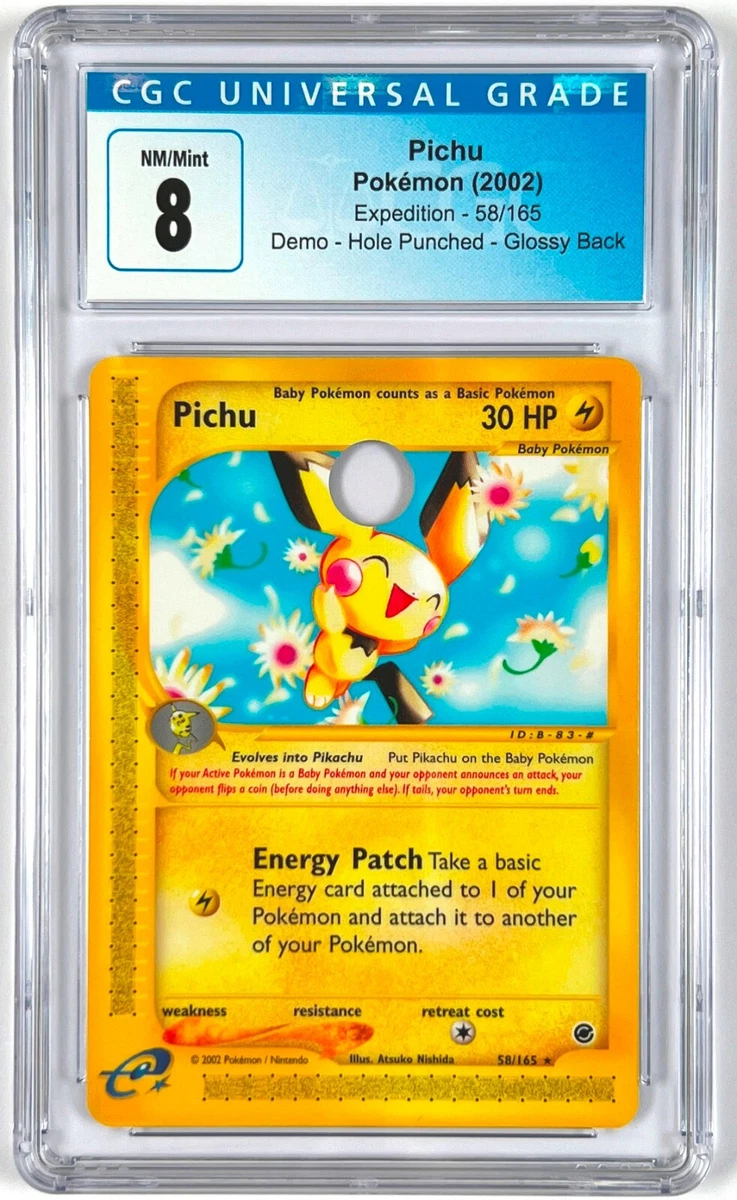 Pokemon Pichu Card