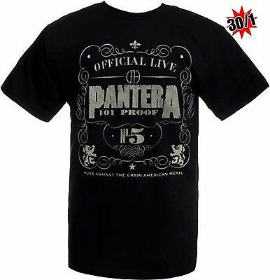 AUTHENTIC PANTERA 101 PROOF MUSIC ROCK BAND SHIRT S M L XL 2XL | eBay